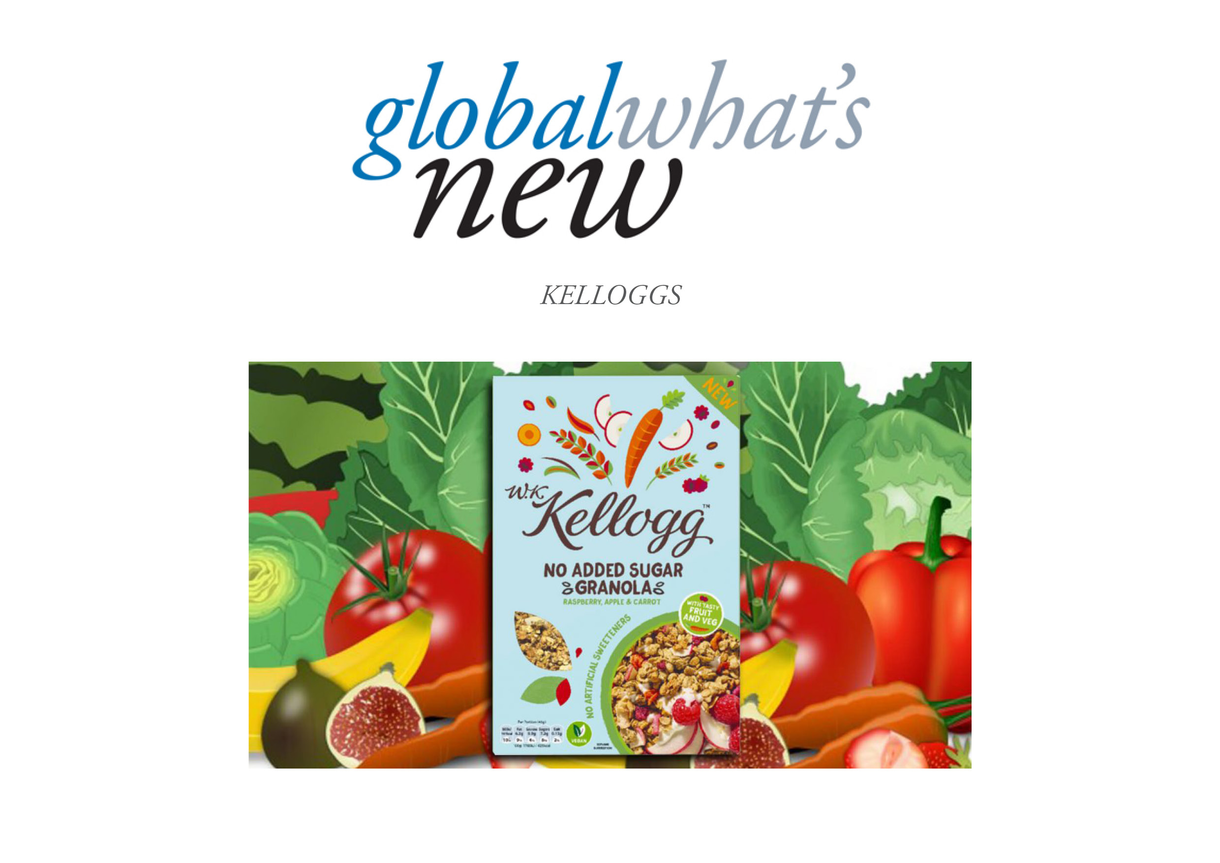Kellogg's Develops Vegetable Granola - Supermarket News