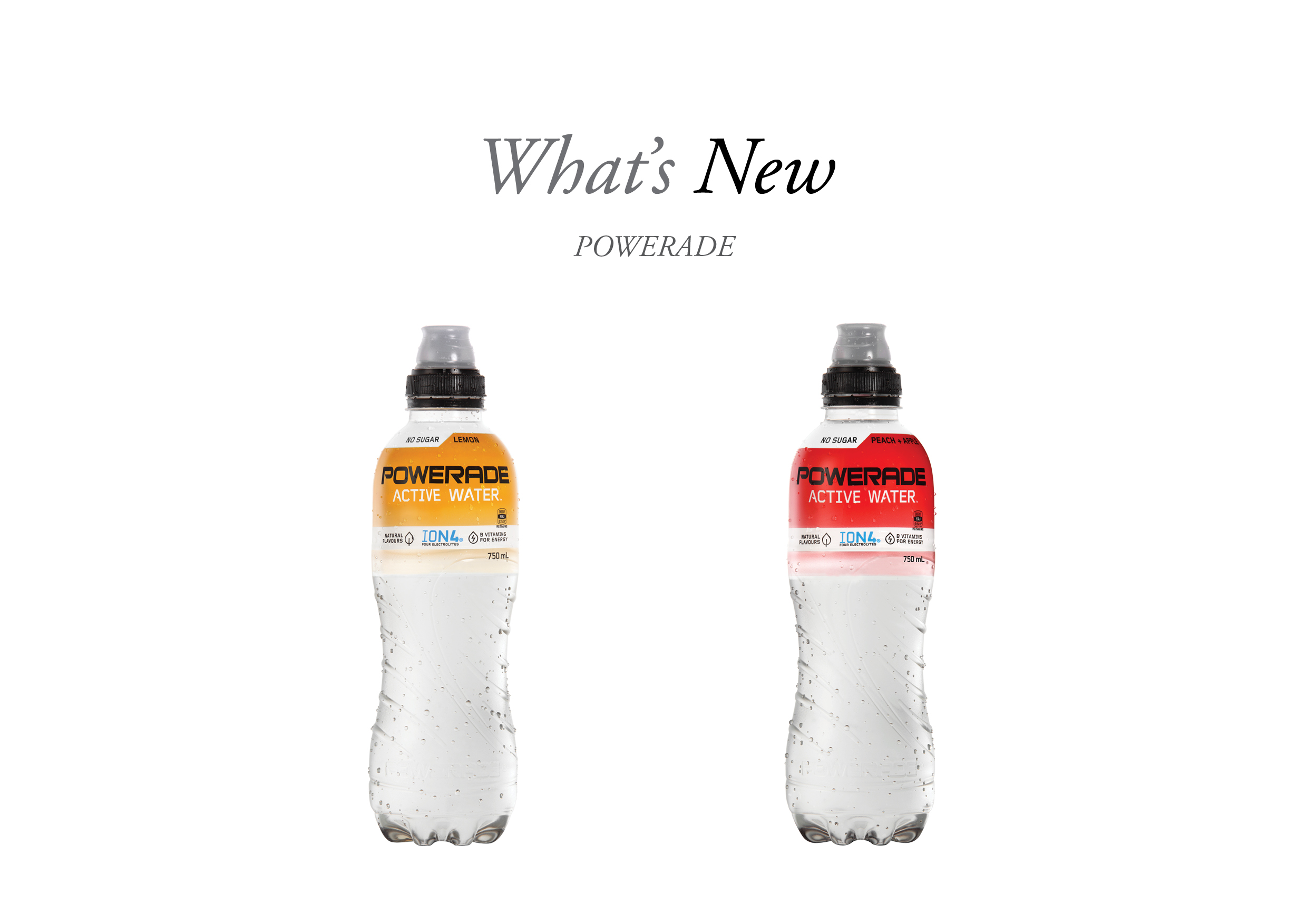 POWERADE LAUNCHES NEW ACTIVE WATER - Supermarket News