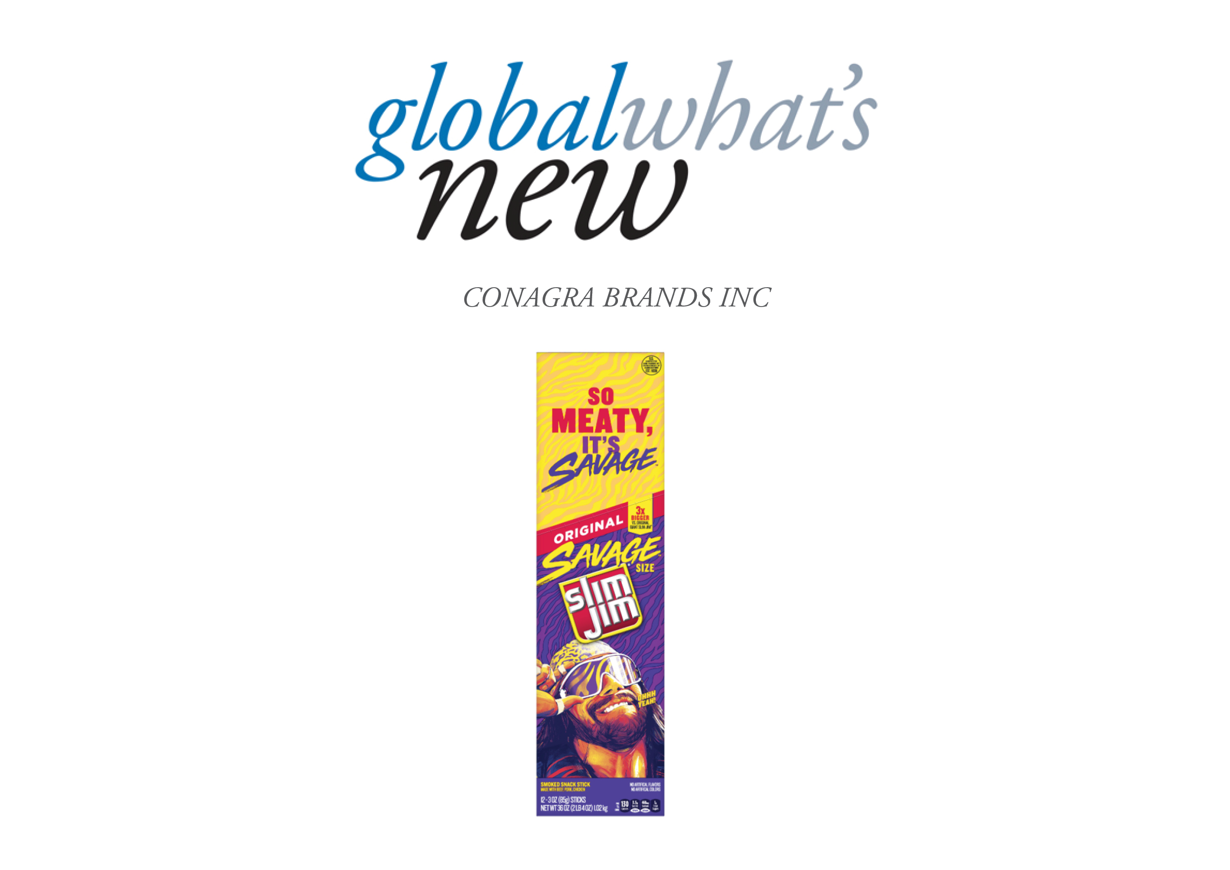 BIGGER BITE MEAT STICKS - Supermarket News