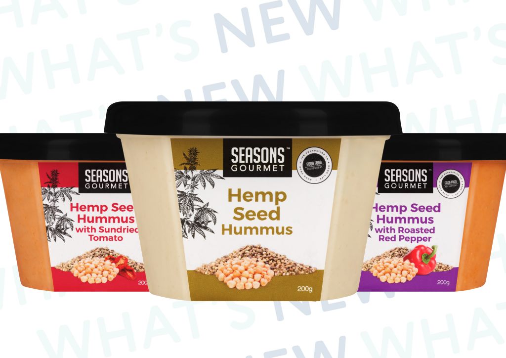SEASONS GOURMET New Hemp Seed Hummus - Supermarket News