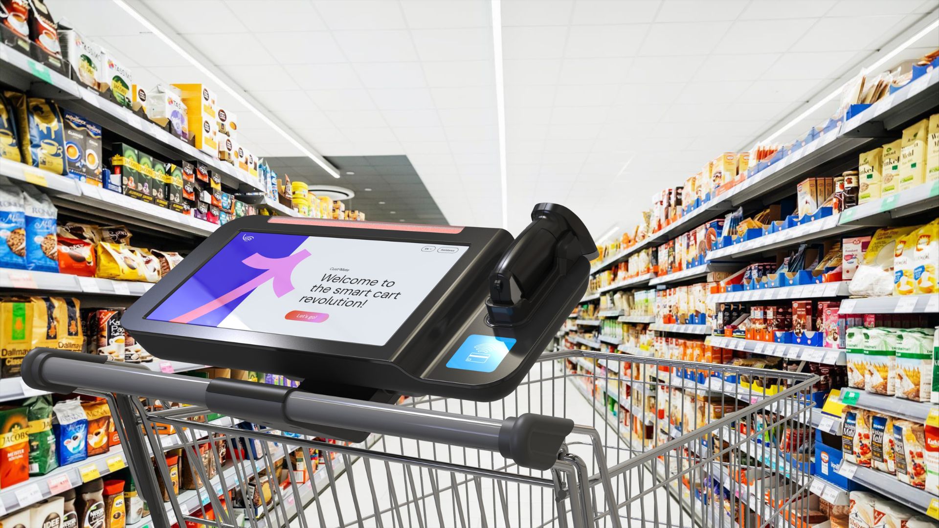 Cust2Mate Transform Trolley Technology - Supermarket News