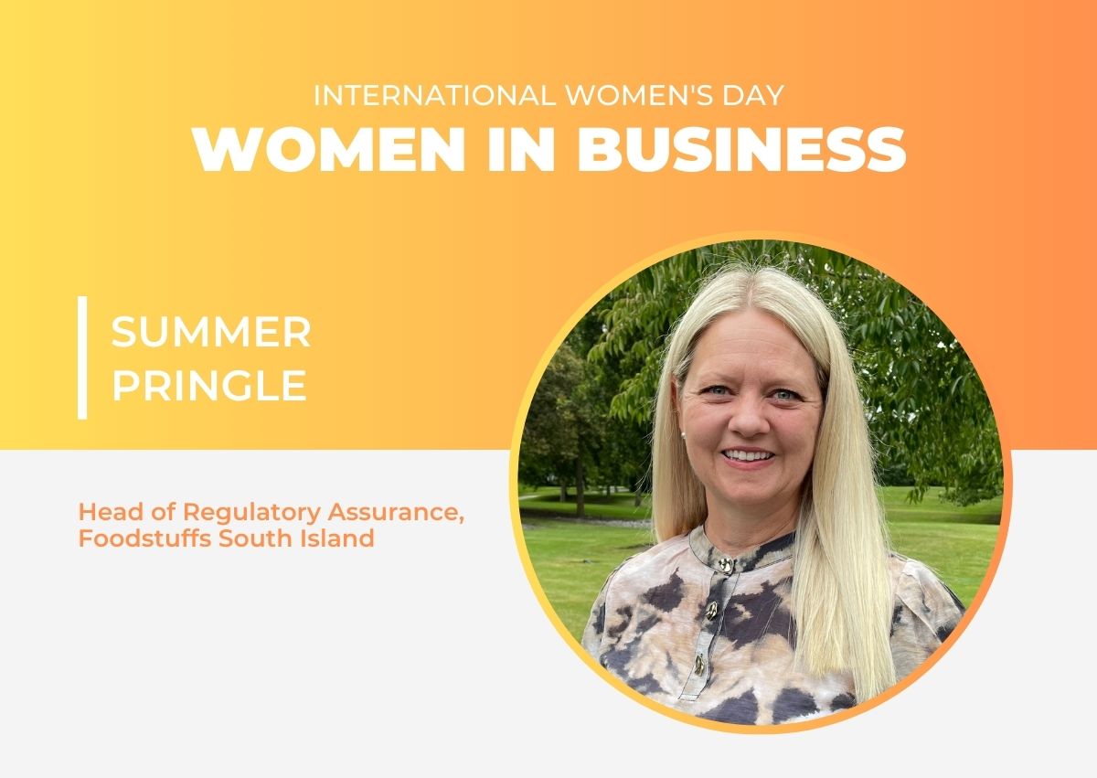 Women in Business | Summer Pringle, Foodstuffs South Island ...